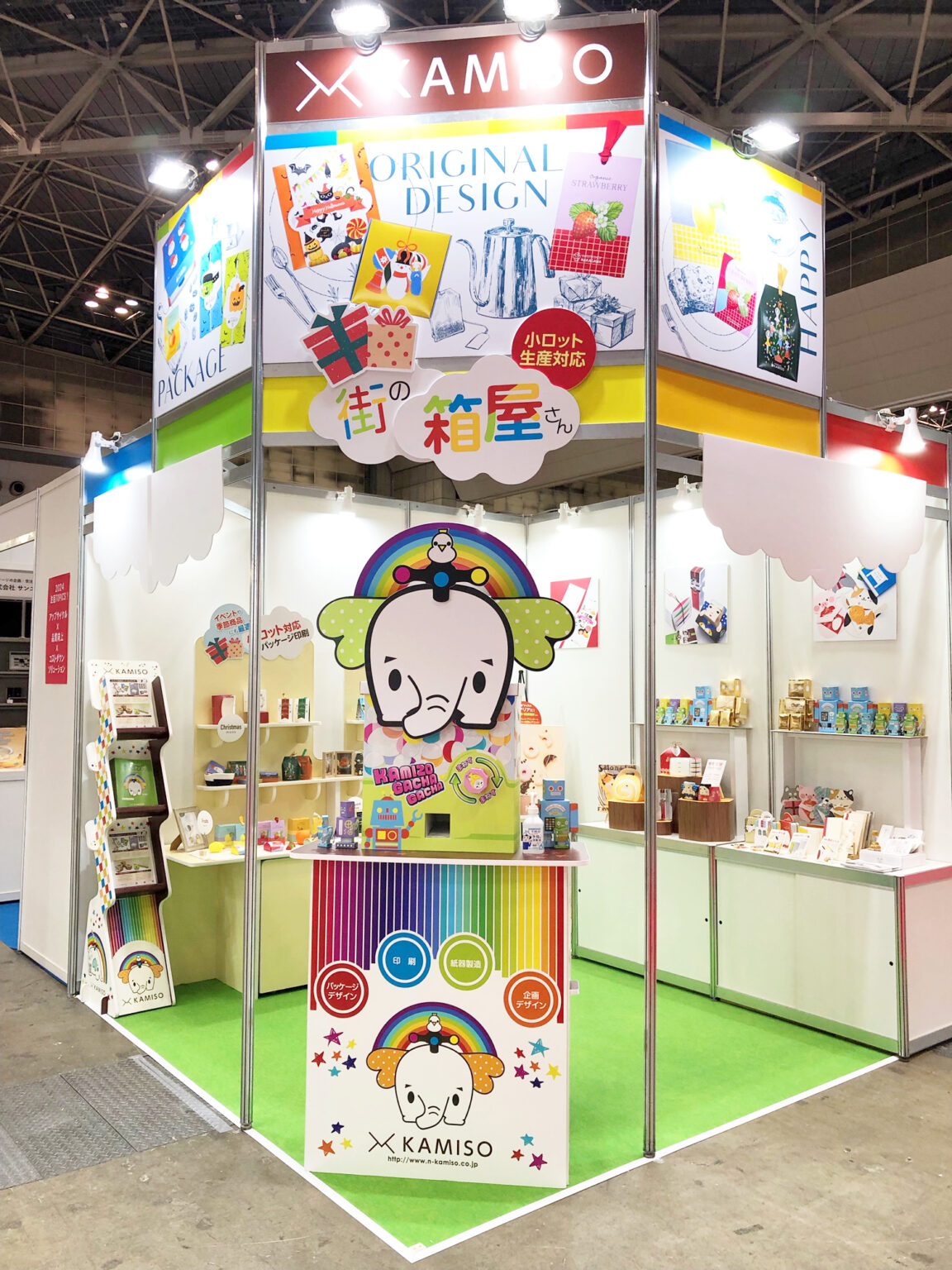 KAMISO | 京都 | パッケージ | デザイン | 印刷 » 展示会ありがとうございました！